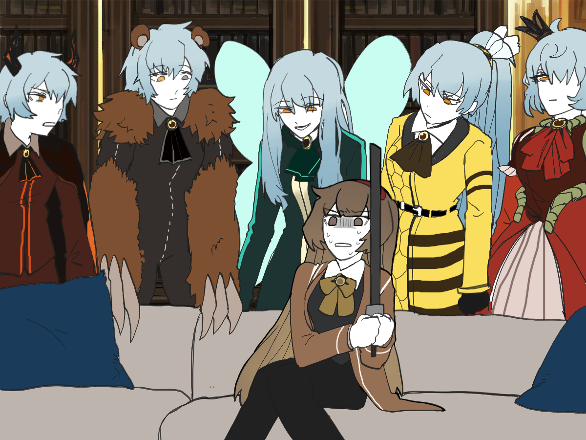 Dynasty Reader » Image › MCmackyROCK, Lobotomy Corporation, Angela x Malkuth, Clones, Parody ...